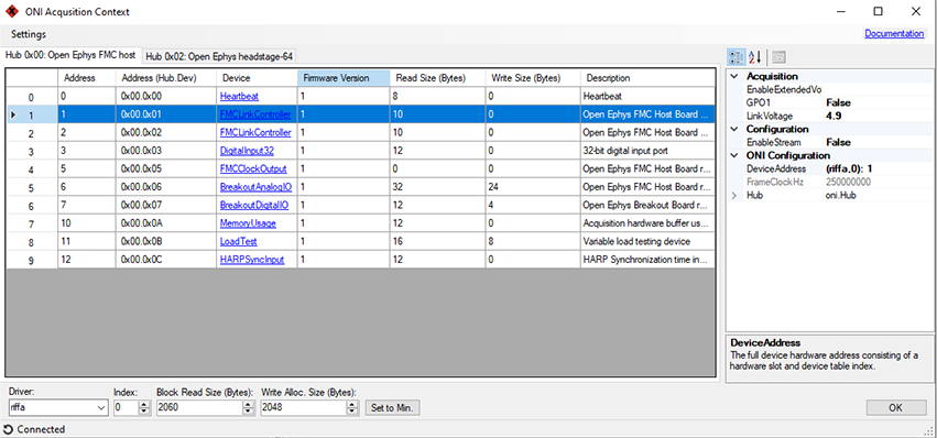 Tethered Headstage Voltages ONIX Docs